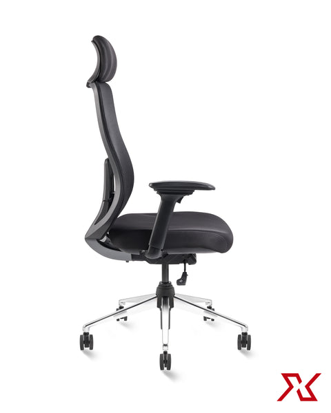 Alex High back Fly (Black Chair) – Exclusiff Seating Sytems