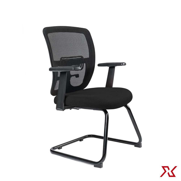 STORM Medium Back Visitor (Black Chair) – Exclusiff Seating Sytems